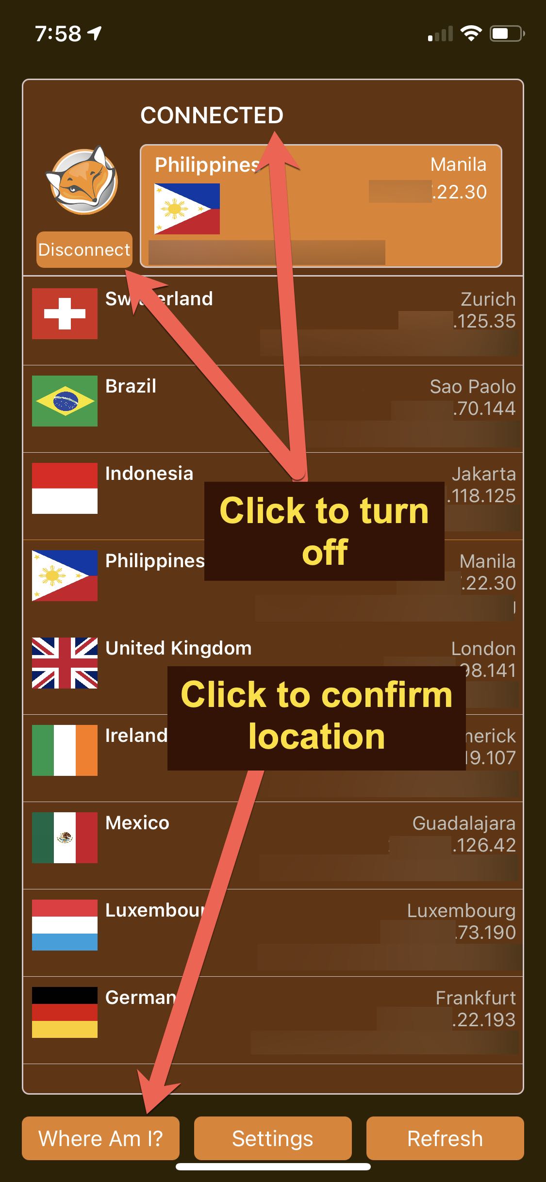 FoxyProxy VPN App iPhone, iPad