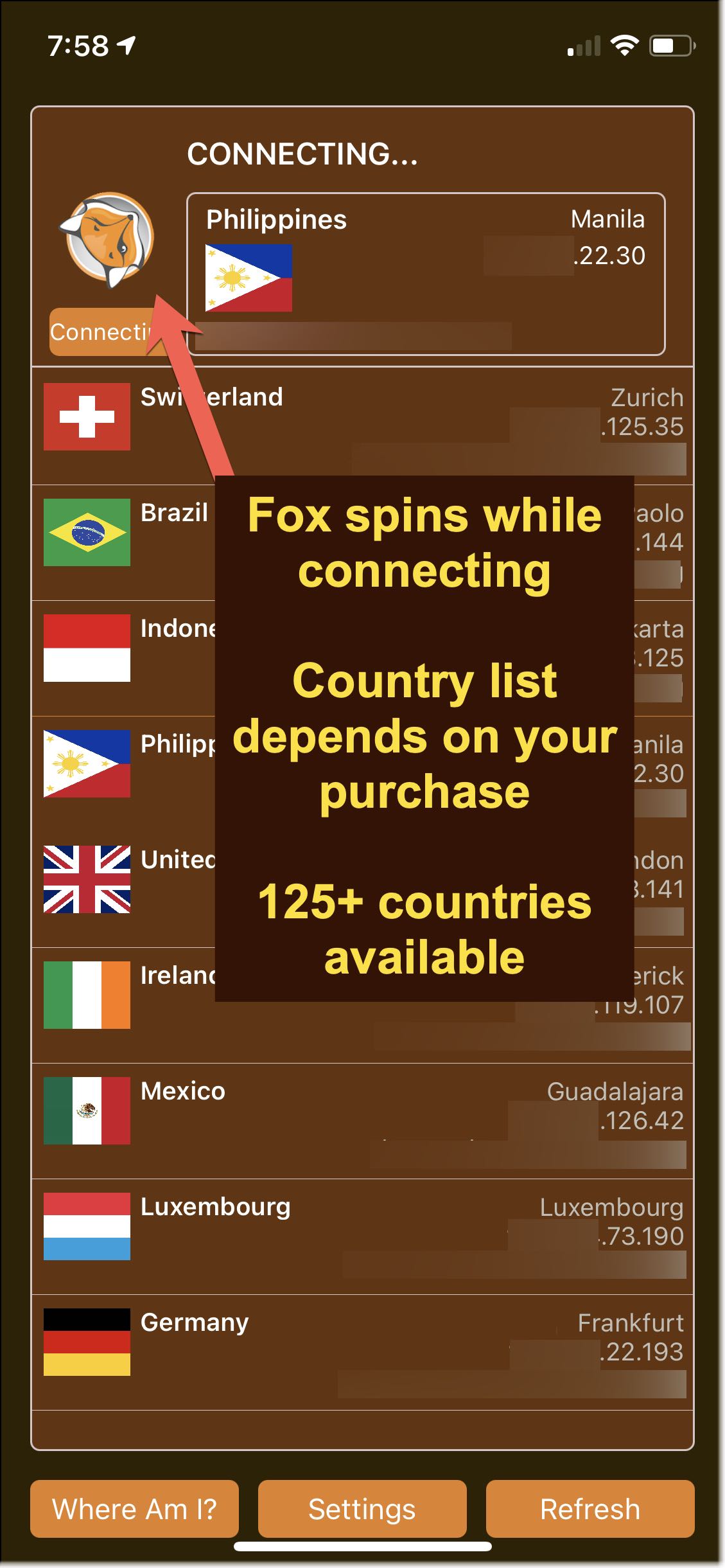 FoxyProxy VPN App iPhone, iPad